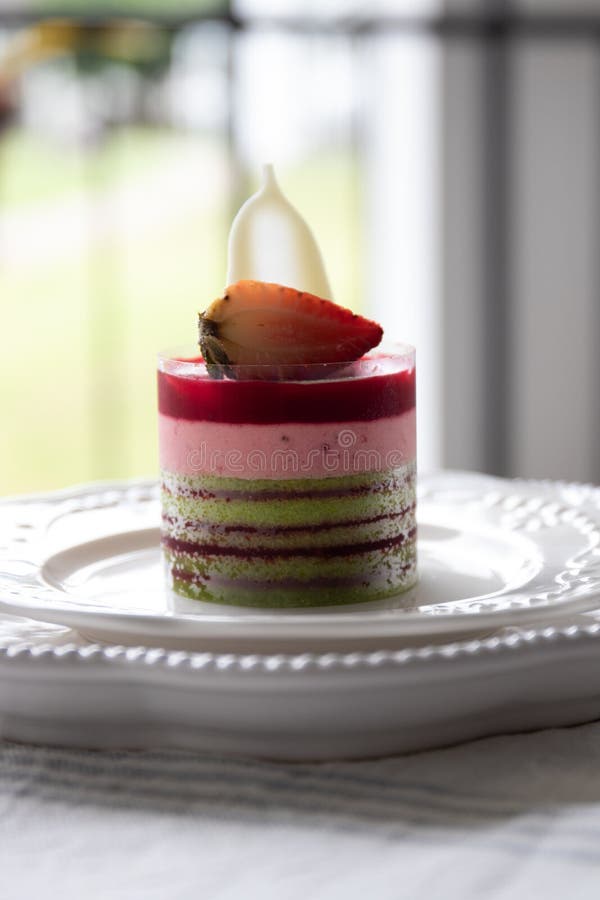 Beautiful and Delicious Mousse Cake Stock Photo - Image of celebration ...