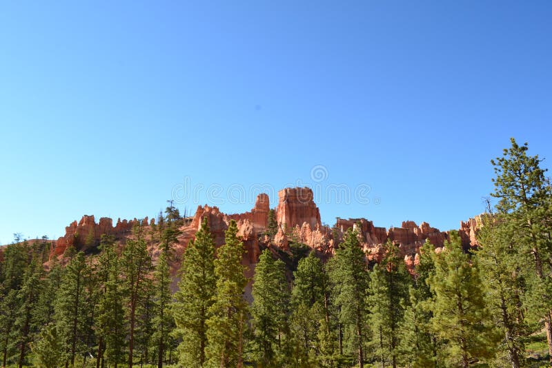 The Rocks of Bryce Canyon Utah Stock Image - Image of trail, valley ...