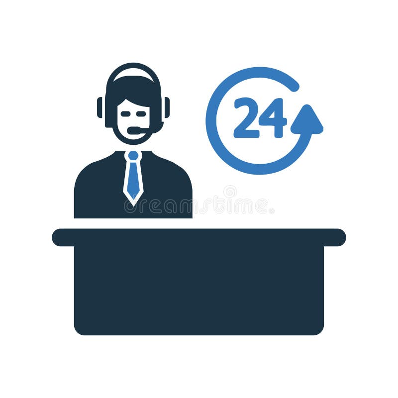 Customer Service Desk Icon Stock Illustrations – 10,109 Customer ...