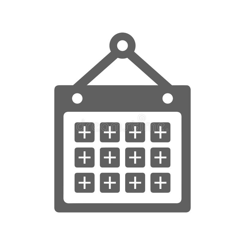 Calendar Appointment Schedule Icon Stock Illustrations – 64,121 ...
