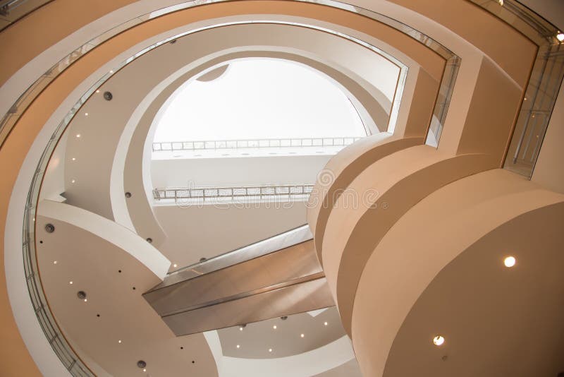 Inside a building editorial photo. Image of neon, thailand - 107478806