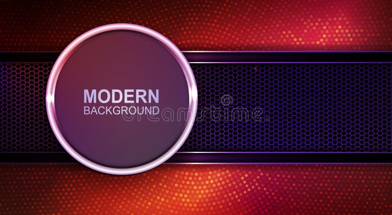 Beautiful Design with Mosaic, Mesh and Round Frame with a Brilliant ...