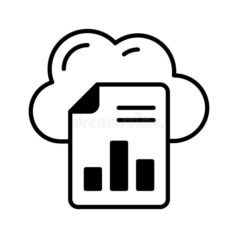 Beautiful Designed Vector of Cloud Report in Modern Style, Easy To Use ...