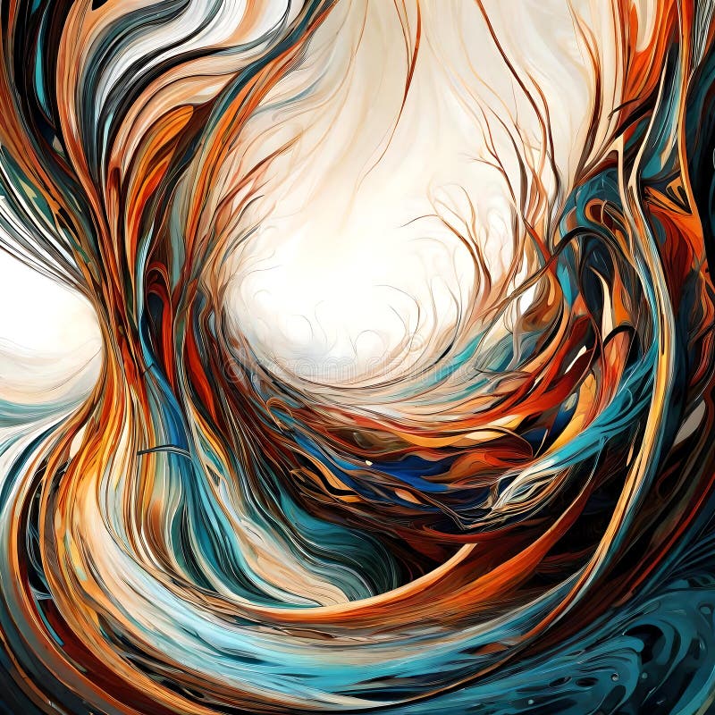 Beautiful Intricate Abstract Pattern Background - Ai Generated Image ...