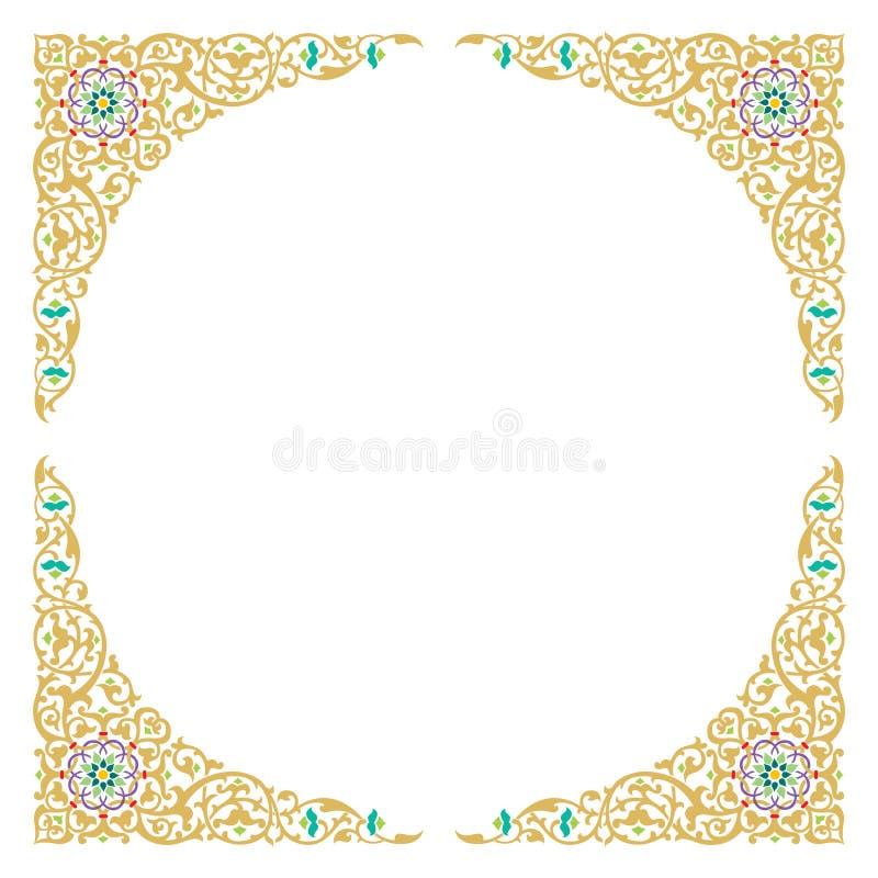 Beautiful Detailed Empty Frame Stock Vector - Illustration of leaf ...