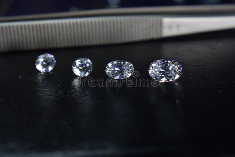 High Value Diamond Clear, Clean, Rare and Expensive. Stock Photo ...