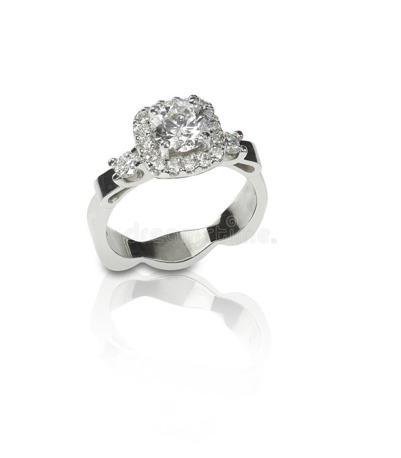 Beautiful Diamond Wedding Engagment Band Ring Solitaire with Multiple ...