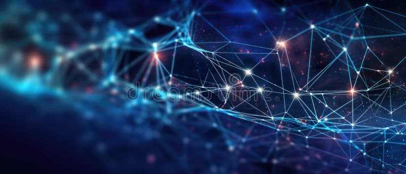 Beautiful Digital Background Stock Illustration - Illustration of ...