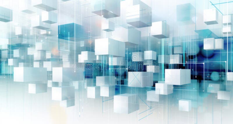 Beautiful Digital Background Stock Image - Image of minimalistic ...