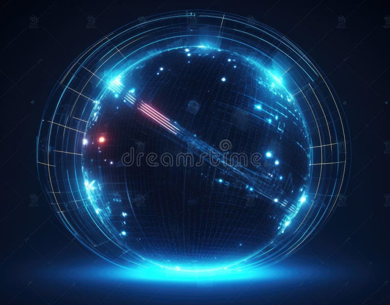 Beautiful Digital Background Stock Photo - Image of aesthetic, visual ...