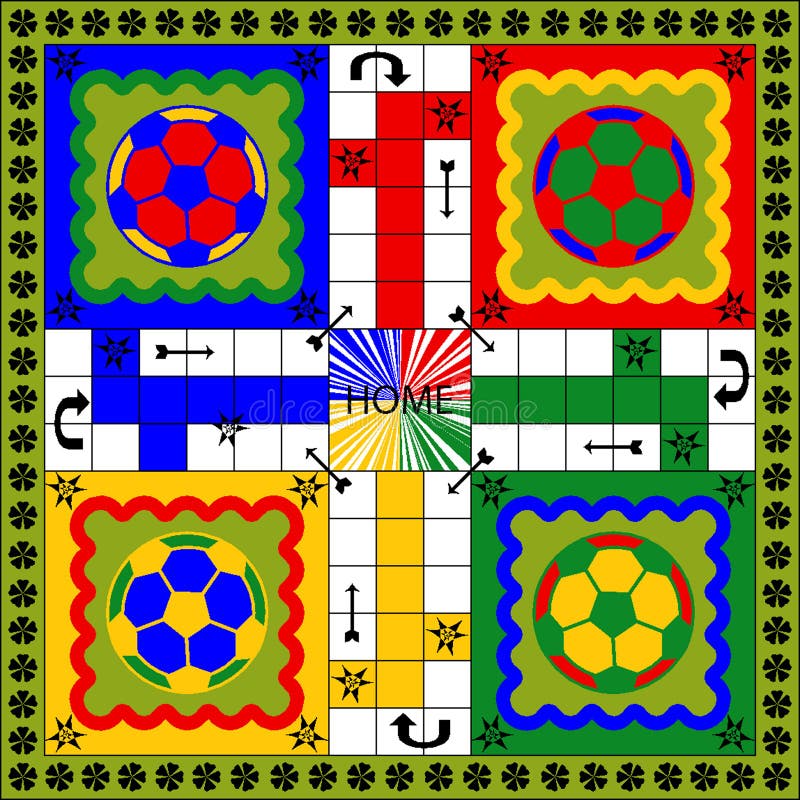 A Beautiful Digital Pattern with Up Colors Combination Stock ...