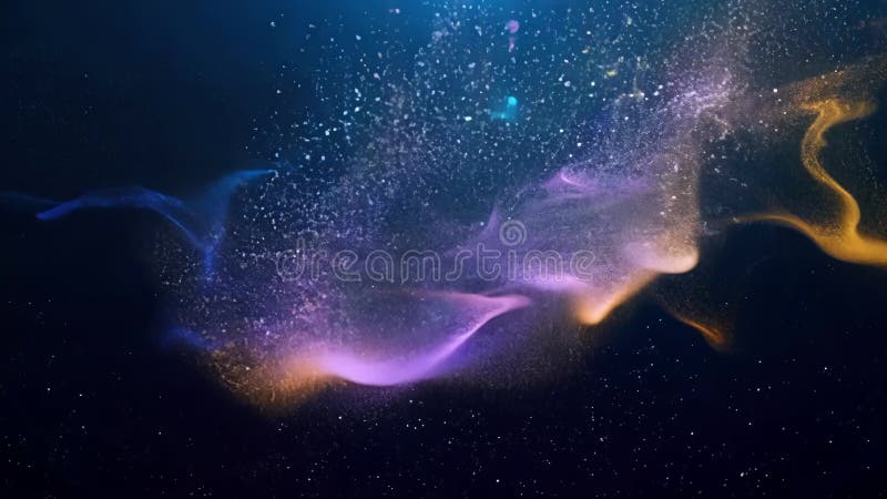 A Beautiful Display of Fluid Dynamics As Particles Glide and Collide in ...