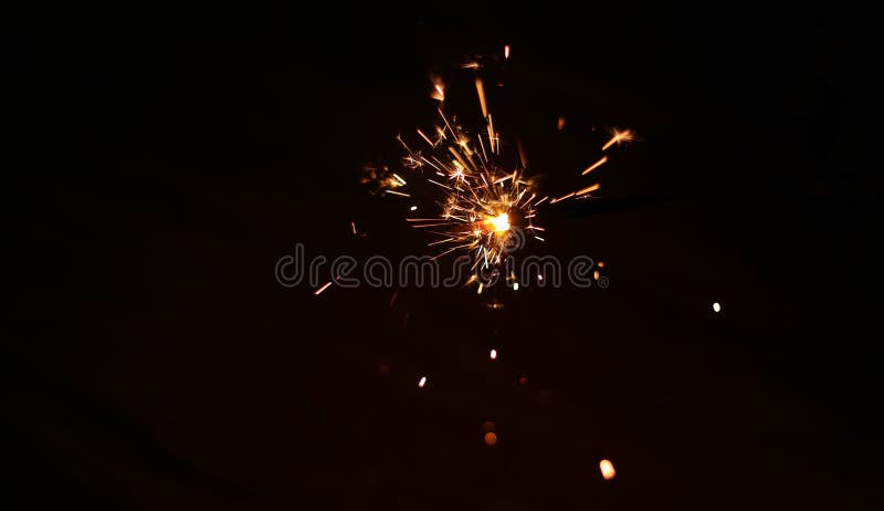 Beautiful Diwali Glowing Firecracker, Fire of Cracker Explosion Stock ...