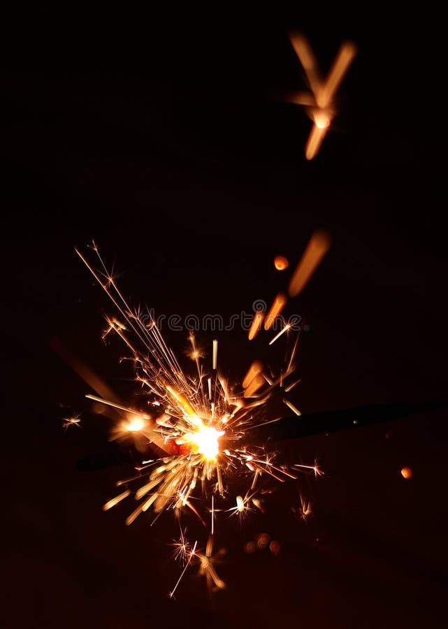 Beautiful Diwali Glowing Firecracker, Fire of Cracker Explosion on ...