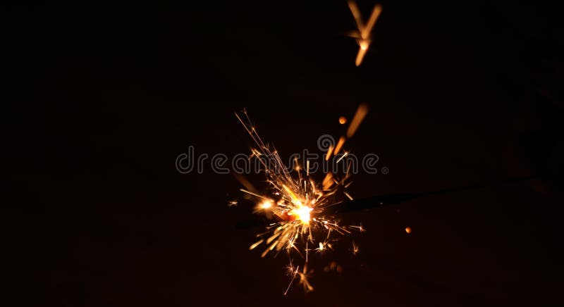 Beautiful Diwali Glowing Firecracker, Fire of Cracker Explosion on ...