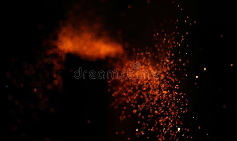 Beautiful Diwali Glowing Firecracker, Fire of Cracker Explosion on ...