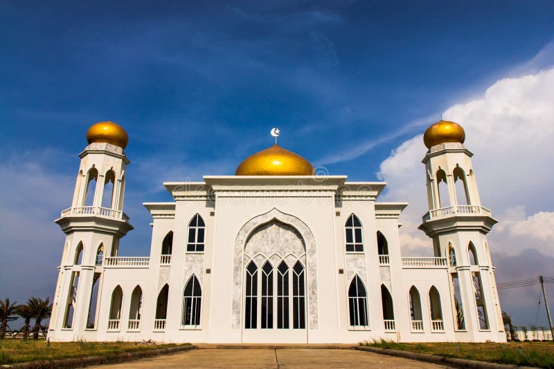 The Beautiful Dome of the Muslim Style Stock Image - Image of muslim ...