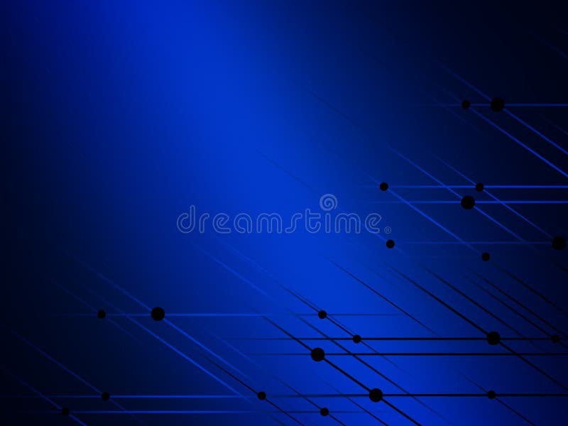 Dot and Line Composition Abstract Graphics Stock Illustration ...