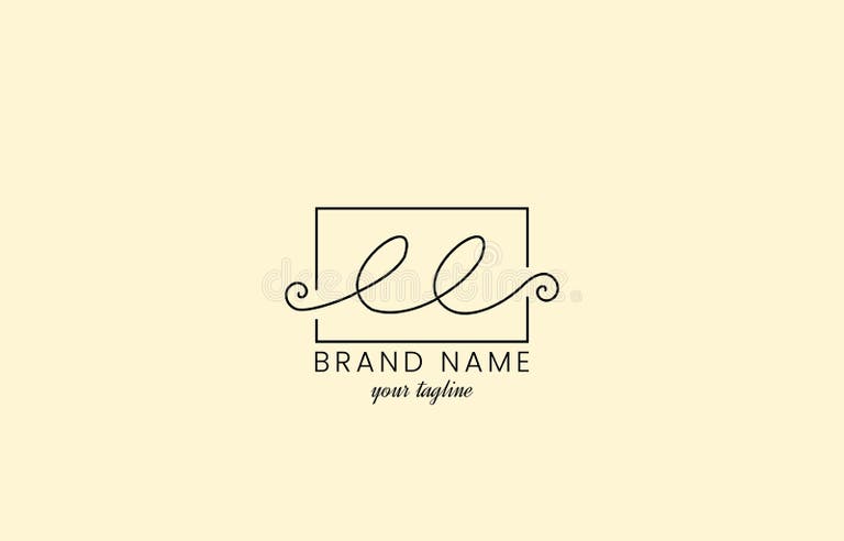 Double E Logo Design Stock Illustrations – 75 Double E Logo Design ...