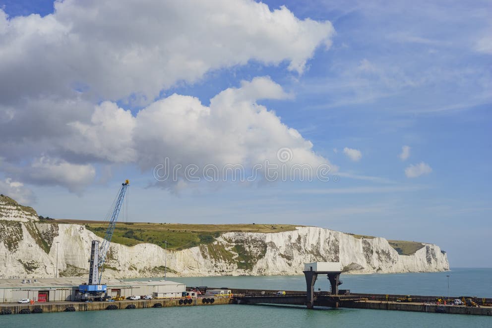 The beautiful Dover Port editorial stock image. Image of united - 76651899