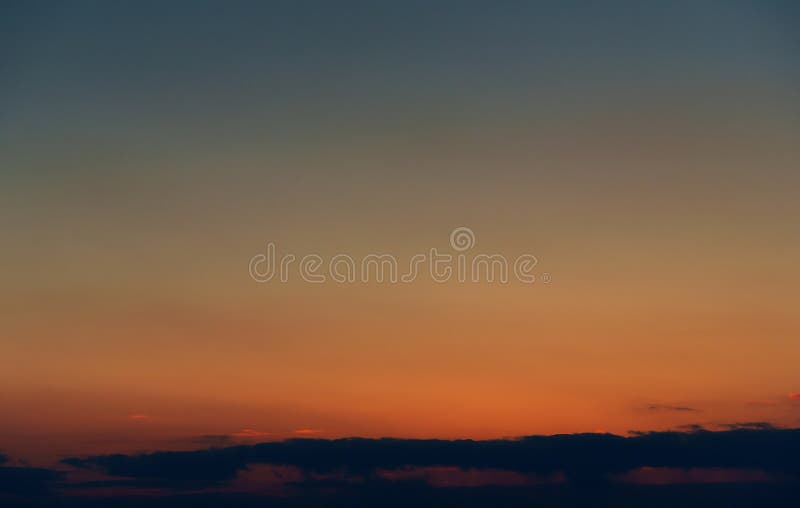 Beautiful and Dramatic Sunset Sky with Bright Yellow Clouds As Abstract ...