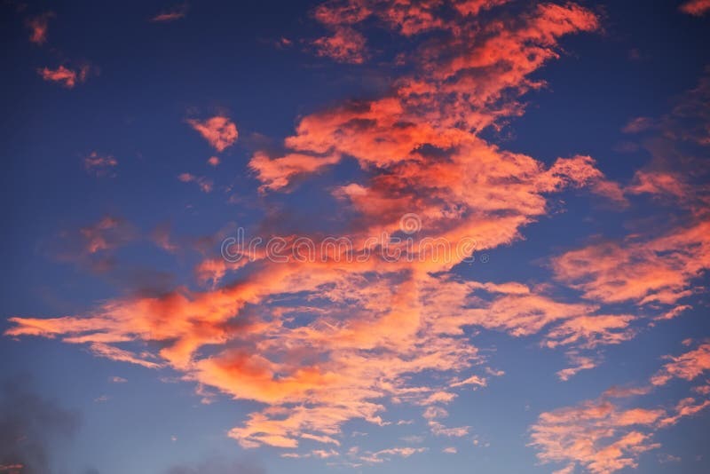 Beautiful Dramatic Sunset Sky Stock Photo - Image of dark, light: 77446310