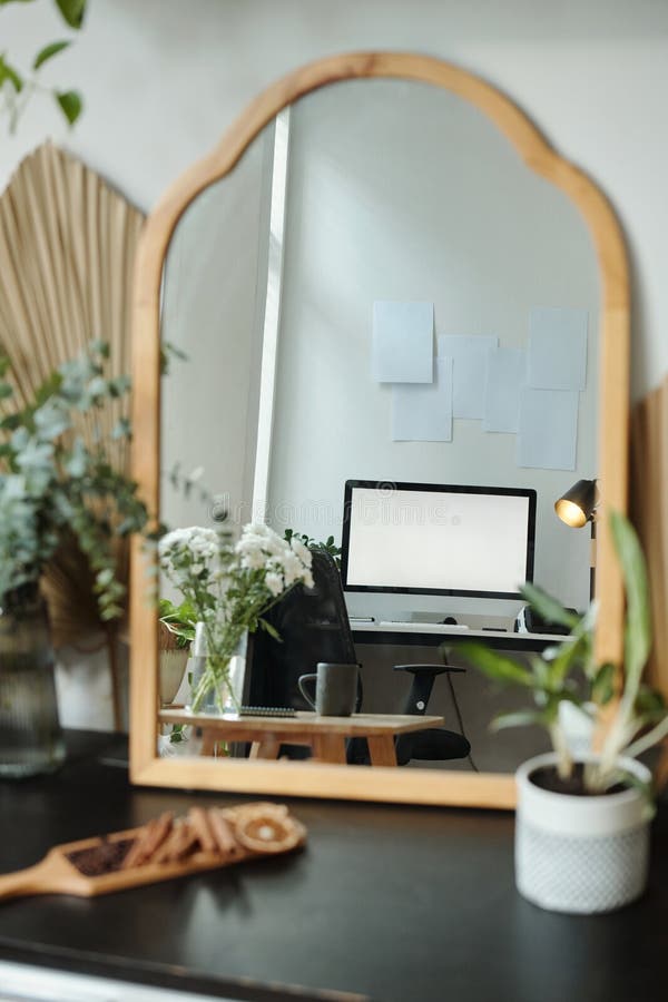 Beautiful Dressing Table in the Room Stock Photo - Image of femininity ...