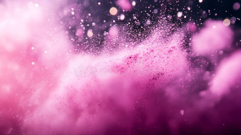 A Beautiful Dusting of Powder Stock Illustration - Illustration of ...