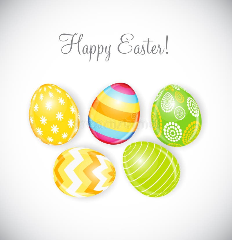 Beautiful Easter Egg Background Vector Stock Vector - Illustration of ...