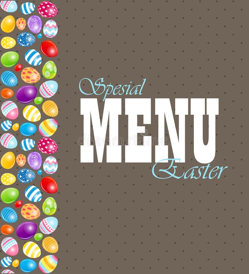 Beautiful Easter Egg Vector Illustration Stock Vector - Illustration of ...