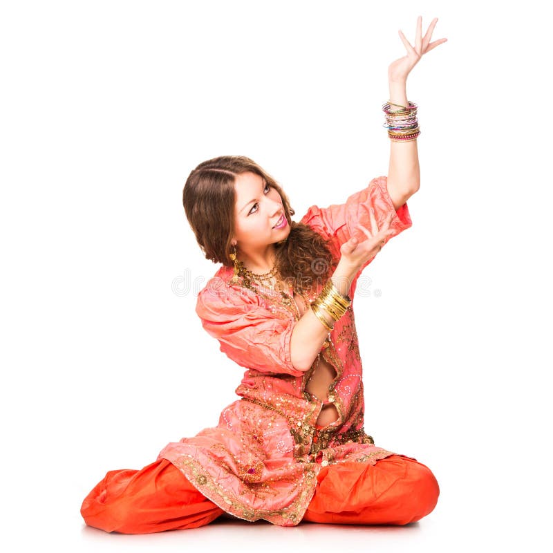 Beautiful Eastern Belly Dancer Stock Photo - Image of arabian, fashion ...