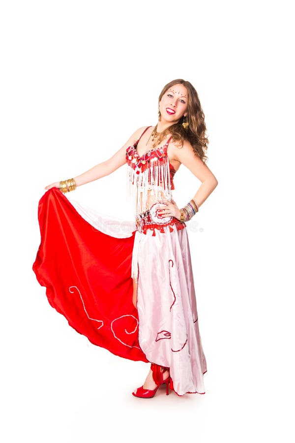Beautiful Eastern Belly Dancer Stock Photo - Image of asian, culture ...