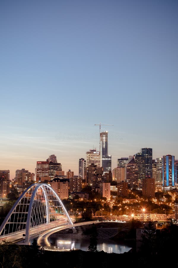 Beautiful Edmonton editorial stock image. Image of apartments - 170645834