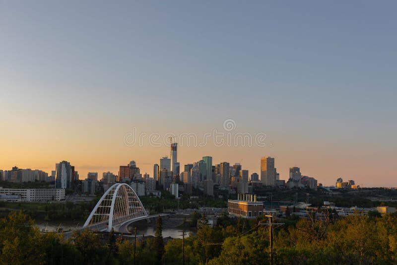 Beautiful Edmonton stock image. Image of apartments - 166901297