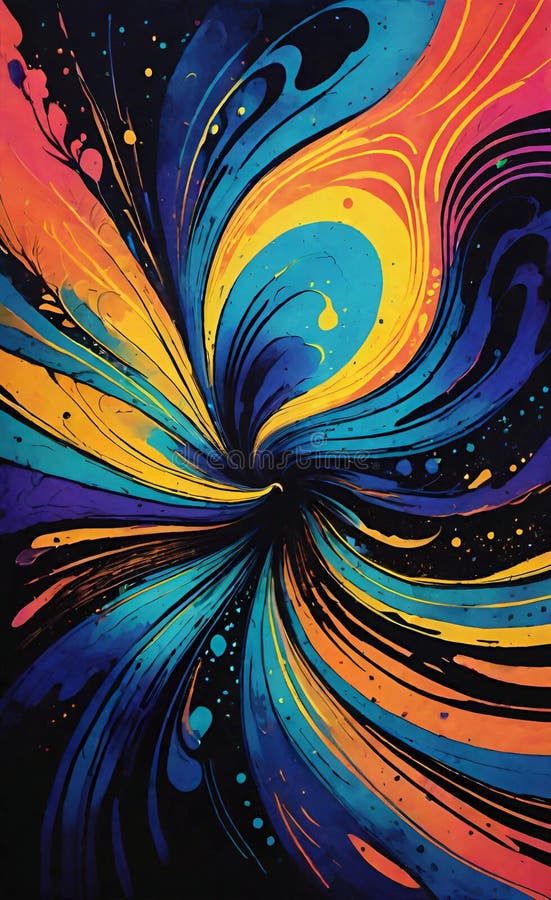 Beautiful Abstract Shape and Pattern for Wallpaper Ai Generated Image ...