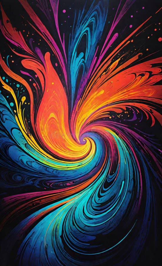 Beautiful Abstract Shape and Pattern for Wallpaper Ai Generated Image ...