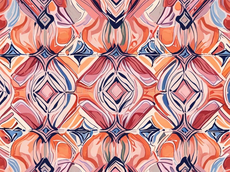 Beautiful Abstract Shape and Pattern for Wallpaper Ai Generated Image ...