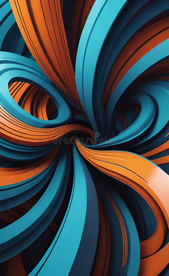 Beautiful Abstract Shape and Pattern for Wallpaper Ai Generated Image ...