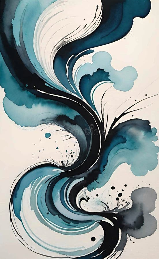 Beautiful Abstract Shape and Pattern for Wallpaper Ai Generated Image ...