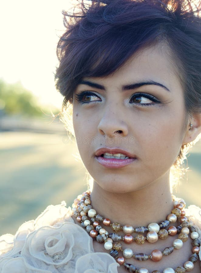 Beautiful Elegant Fashion Model Stock Image - Image of attire, model ...