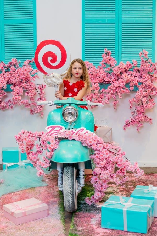 A Beautiful, Elegant Girl. the Child is a Model. Stock Photo - Image of ...