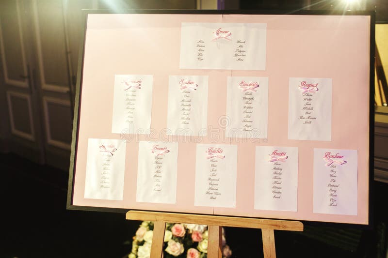 Beautiful Elegant Stylish Wedding Stock Image - Image of creative ...