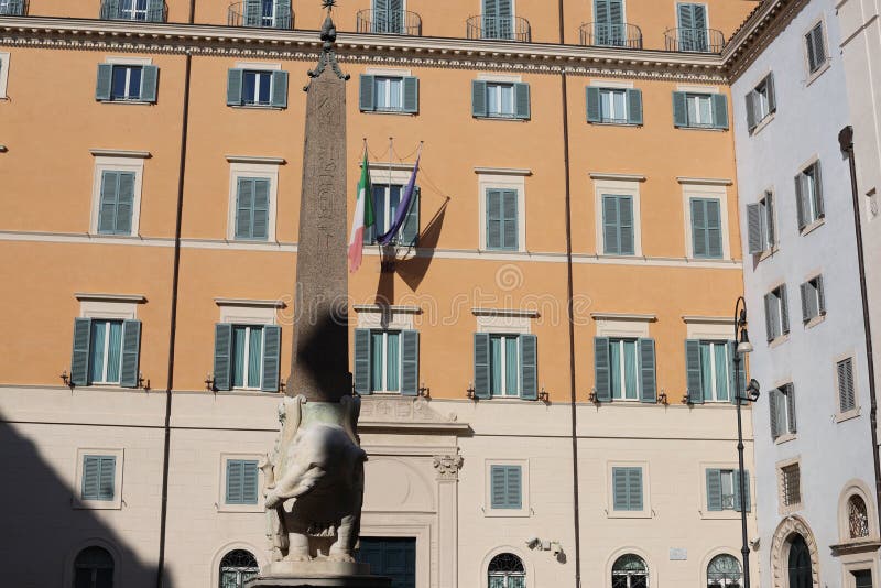 Beautiful Elements of Architecture and Views of Rome, Italy Stock Image ...