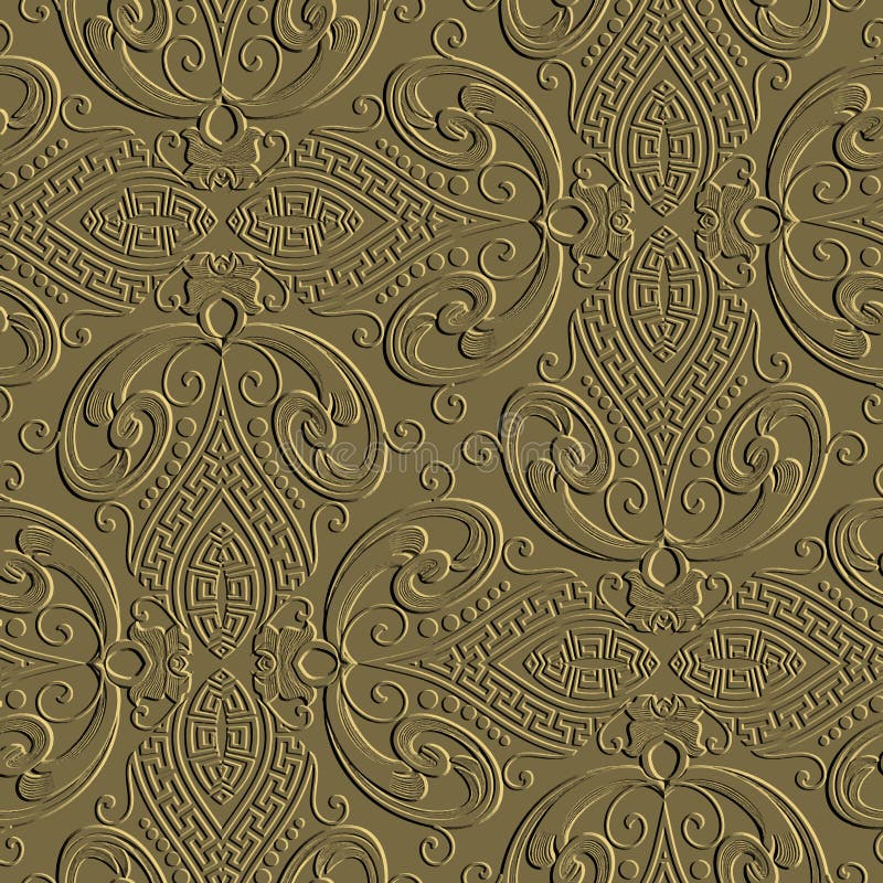 Set of Ethnic Ancient Cultural Elements Stock Illustration ...