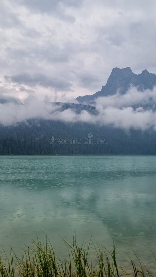 Beautiful Emerald Lake Canada Alberta Stock Photo - Image of explore ...