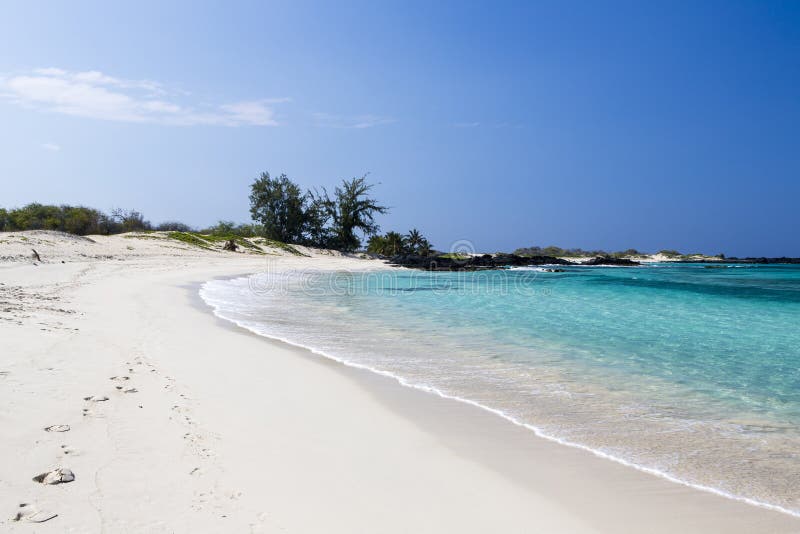 Beautiful Empty Sand Beach - Romantic Destination Stock Image - Image ...