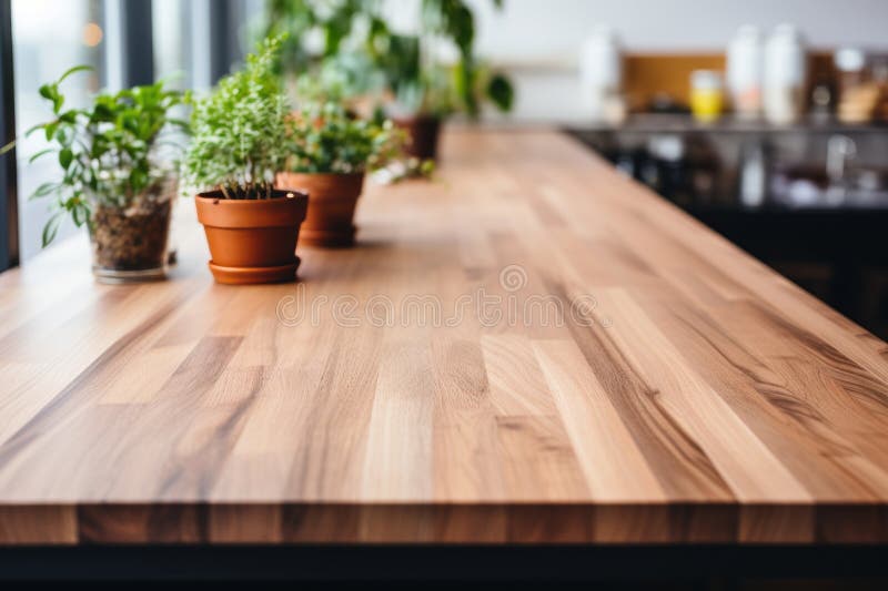 Beautiful Empty Wood Tabletop on Clean Background, Perfect for Product ... Beautiful Empty Wood Tabletop on Clean Background, Perfect for Product ...