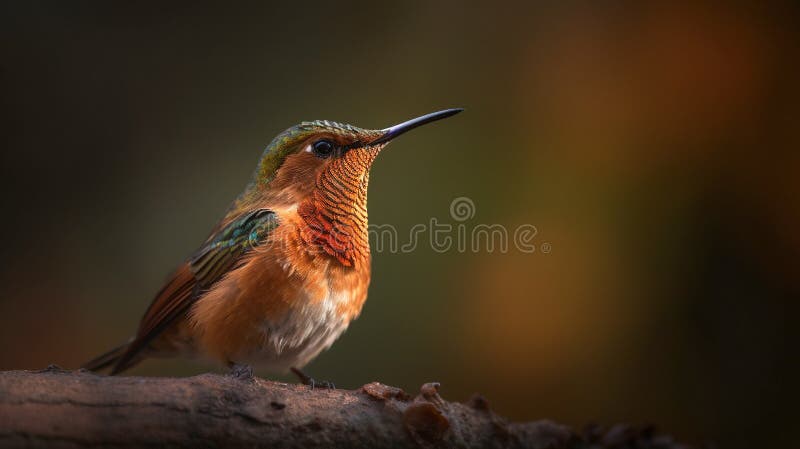 The Beautiful Endangered Rufous Hummingbird - Selasphorus Rufus ...