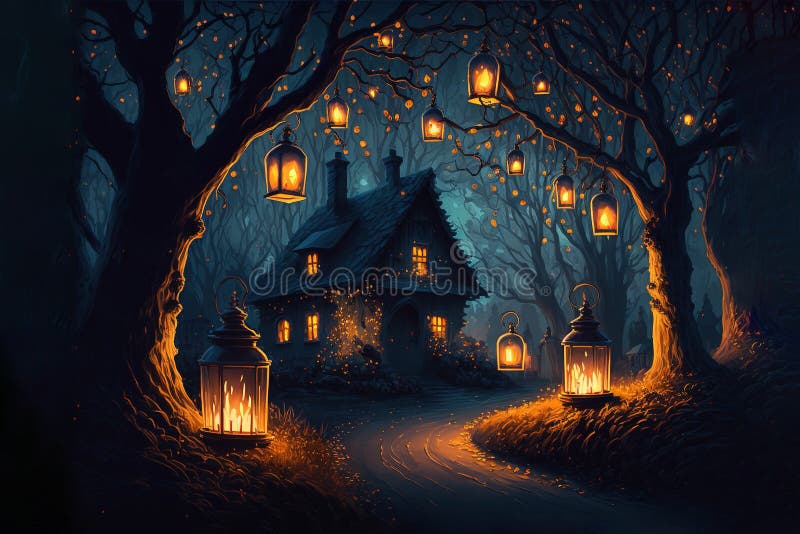 Nighttime Setting Stock Illustrations – 141 Nighttime Setting Stock ...