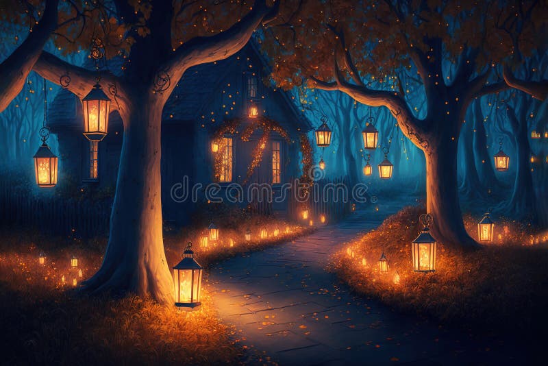 Nighttime Setting Stock Illustrations – 141 Nighttime Setting Stock ...